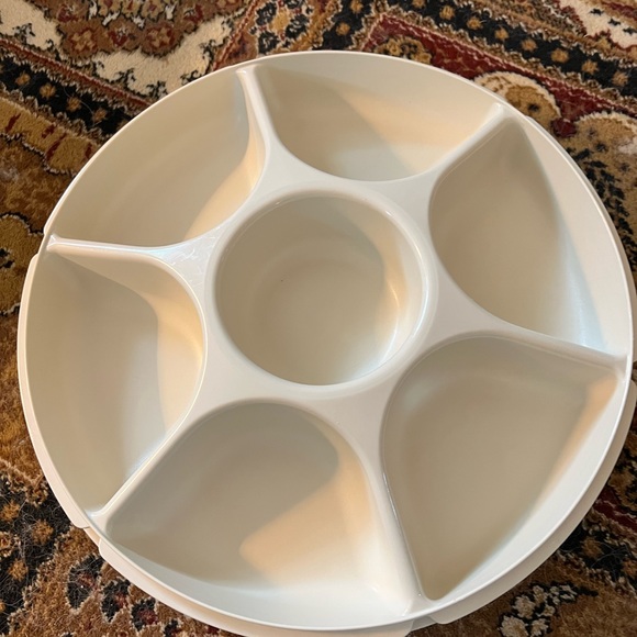 Tupperware | Dining | Vtg Tupperware Serving Center Set 6655 | Poshmark